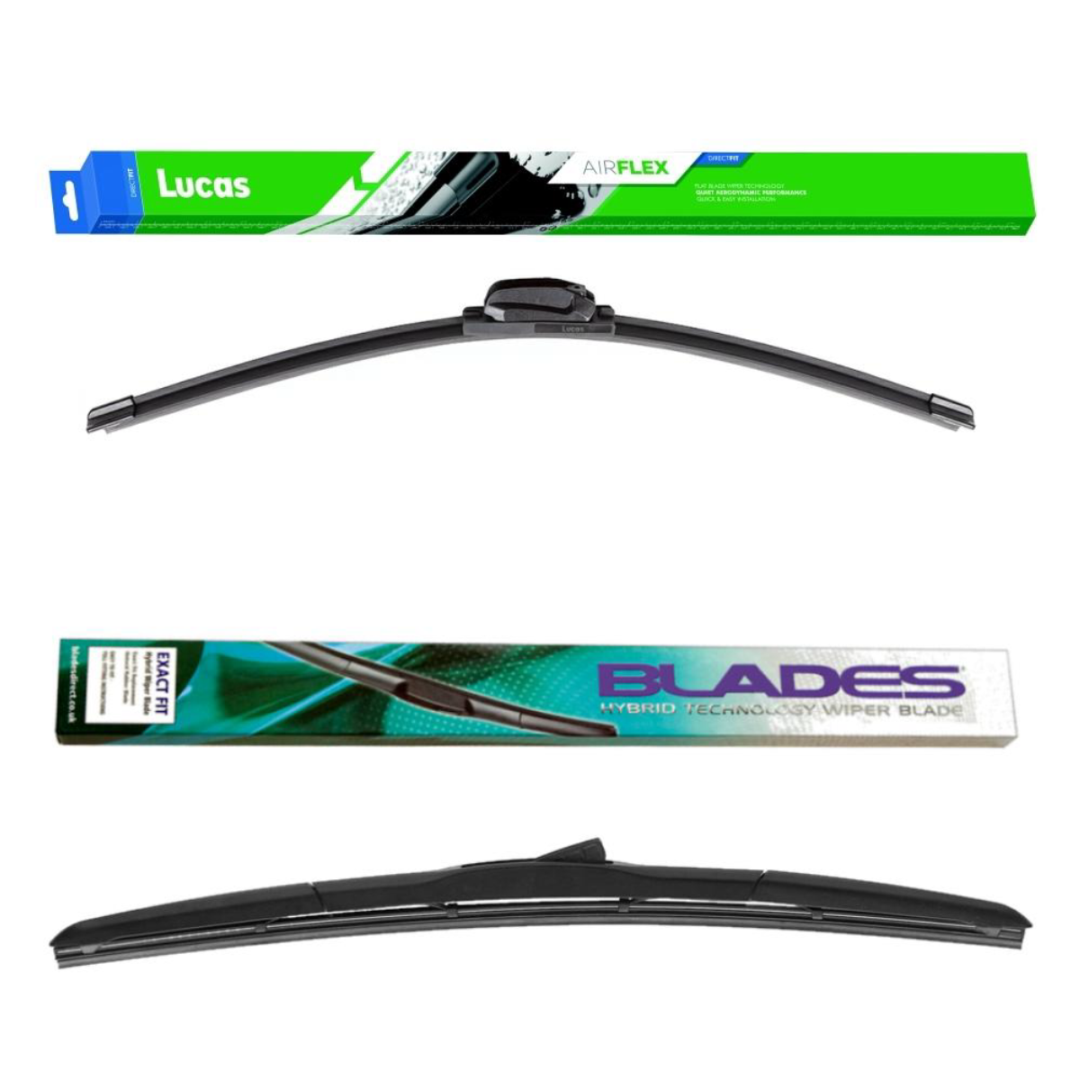 Lucas AIRFLEX Retrofit and Blades Hybrid - Triple Pack | Windscreen Wipers