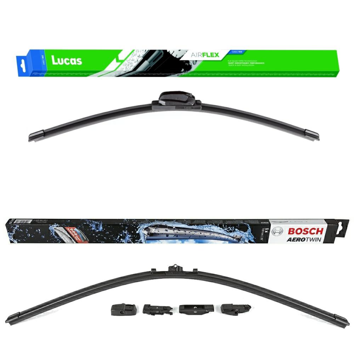 Lucas AIRFLEX Retrofit and Bosch Multi-Clip Aerotwin APU - Triple Pack ...